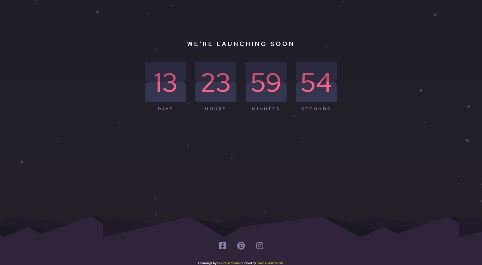 Github Omid Heydarzadeh Launch Countdown Timer Page A Sample Launch Countdown Timer Page