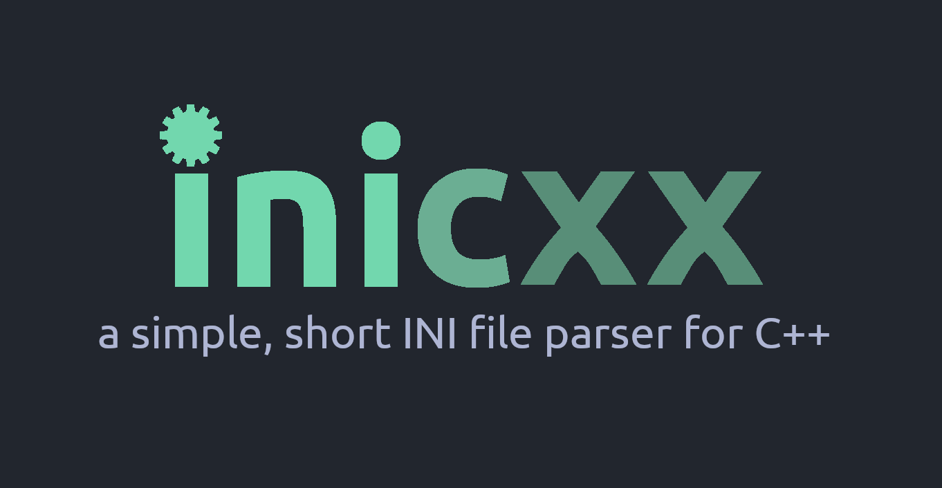 GitHub - LordOfTrident/inicxx: A simple, short INI file parser library for C++
