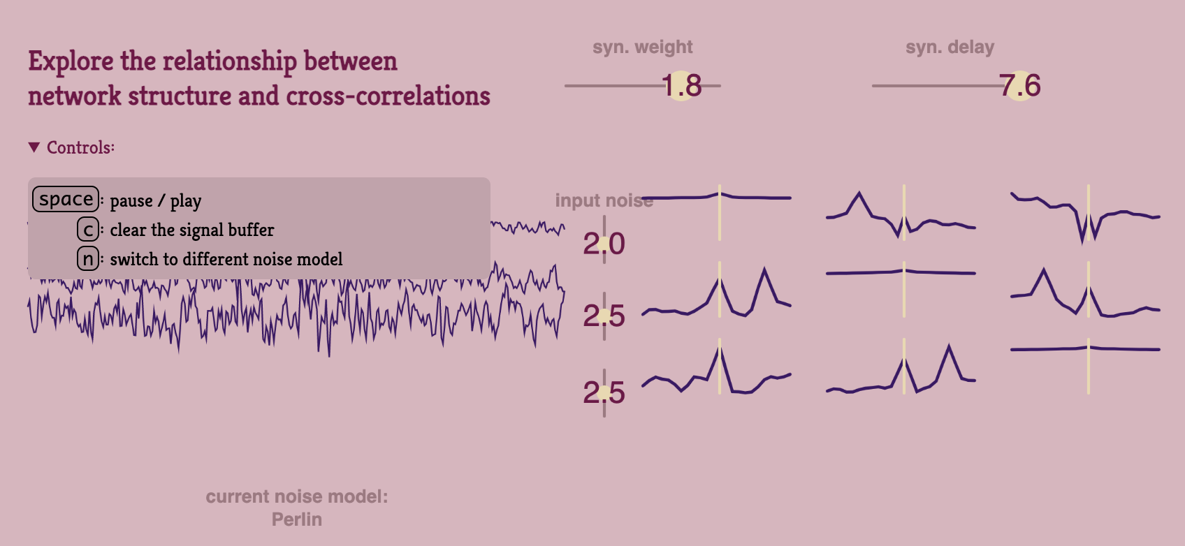 GitHub - awillats/xcorr-visualizer-p5: interactive viz for cross-correlations in small networks ...