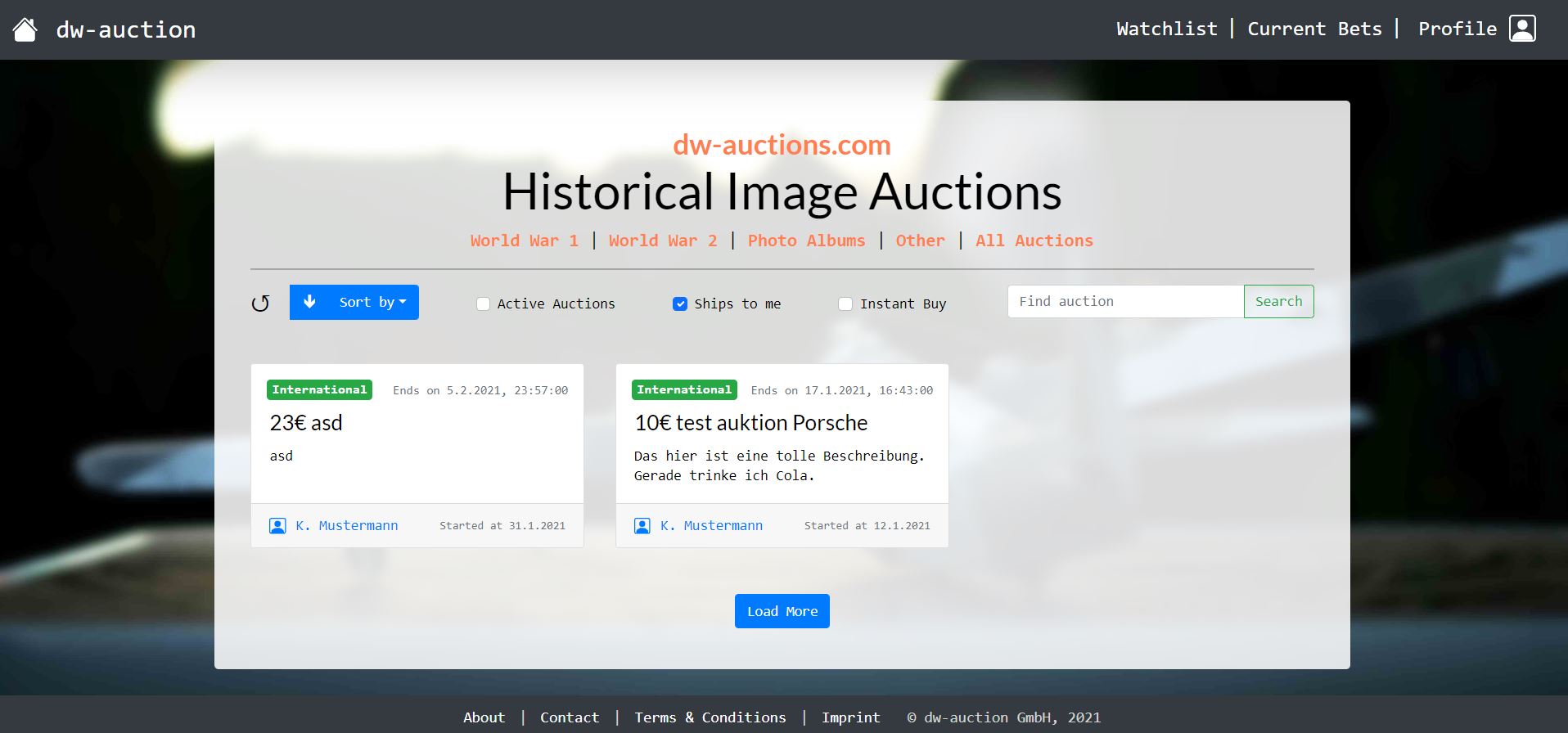 GitHub - BaderTim/auctionhouse: Fullsack web application serving an ...