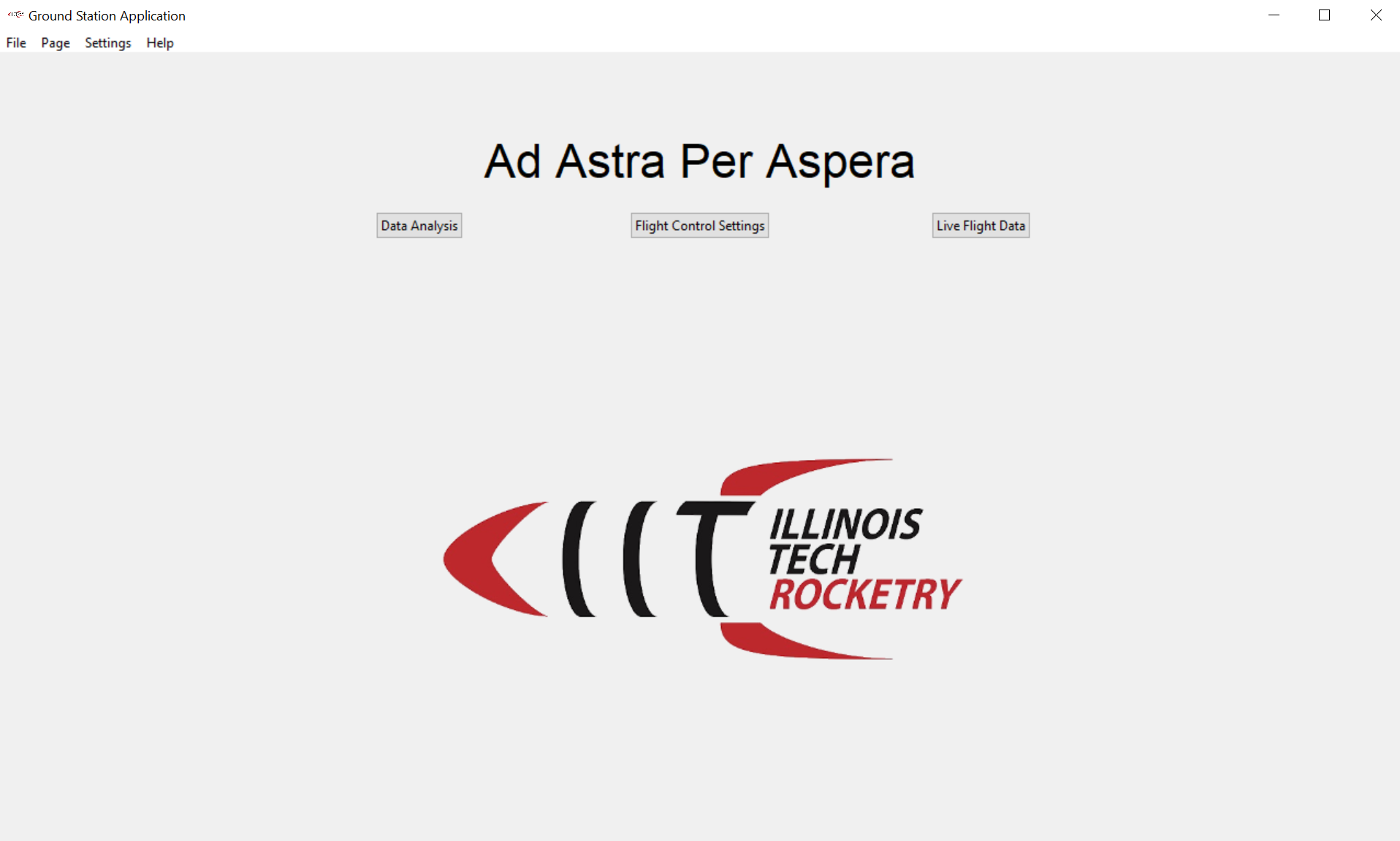 GitHub - SEDSIIT/ground-station-app: GUI application to review flight ...