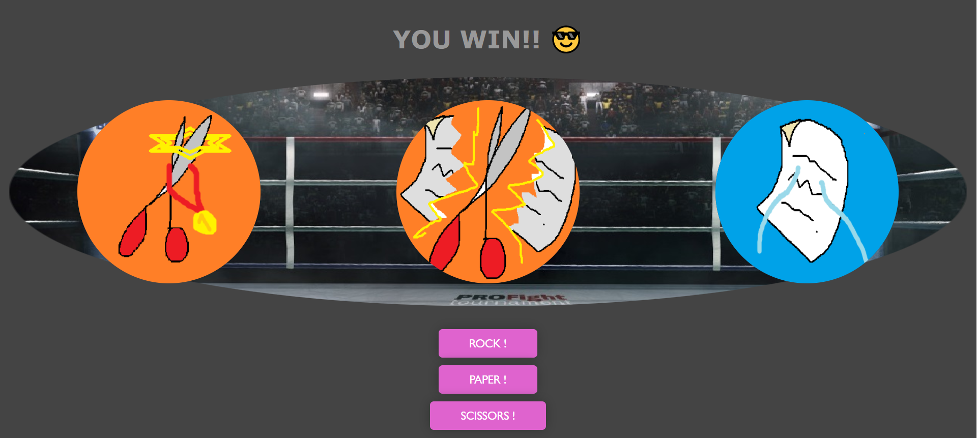 Github Cnikocrock Paper Scissors This Was My First Project Is About A Super Simple But Fun