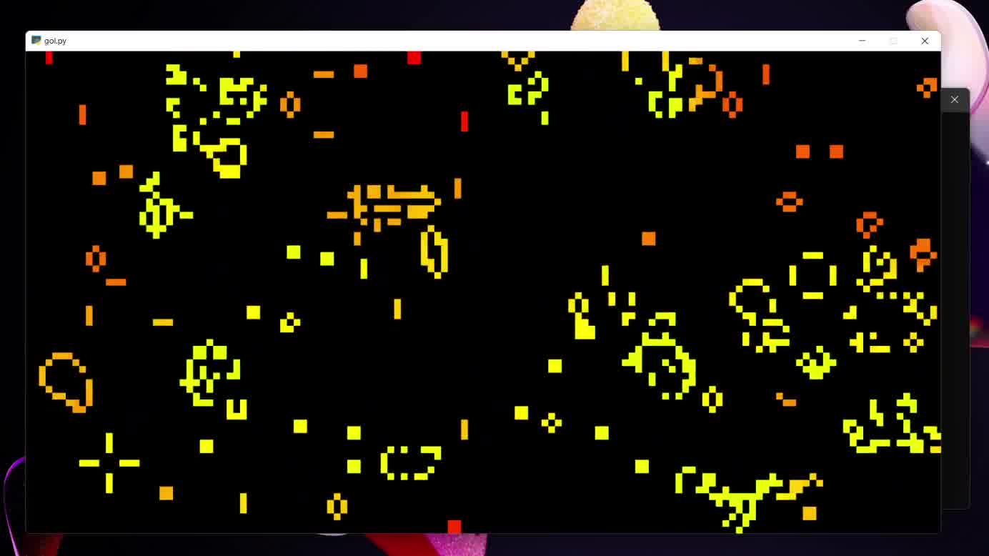 GitHub - be0x74a/GoL: Conway's Game of Life simulation in Python