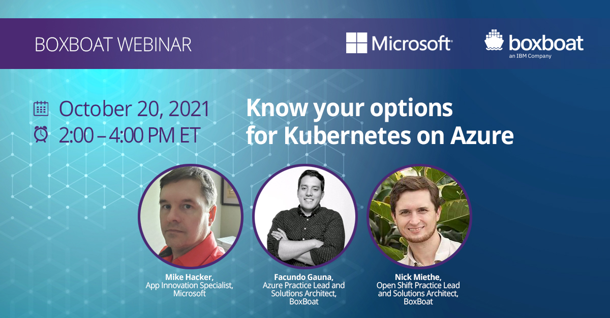 GitHub - boxboat/k8s-on-azure-wkshp-slg: Companion website for a webinar delivered with ...