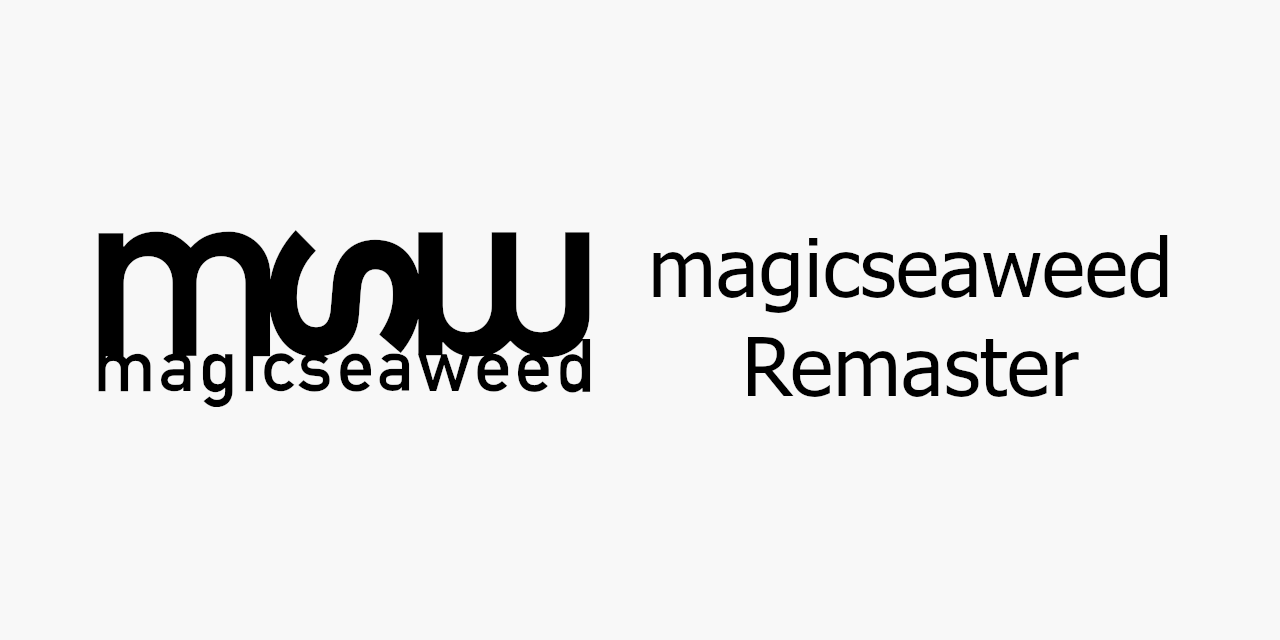 GitHub - Redmorgan/magicseaweedRemaster
