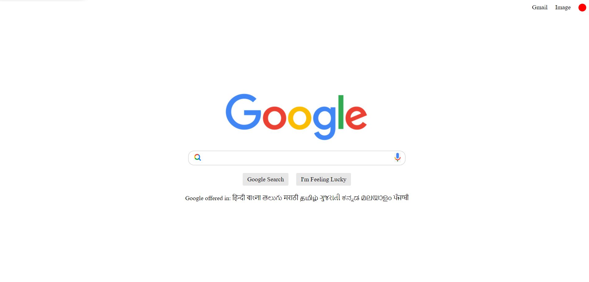 GitHub - parabneil/Google-Homepage-Clone: HTML & CSS Mini Project 2 ...