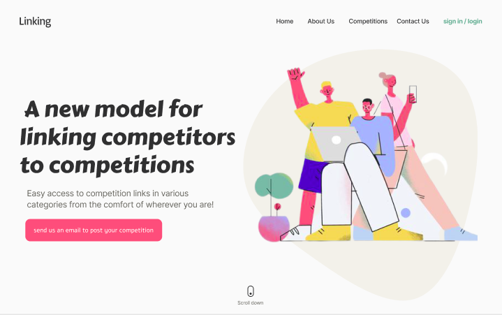 GitHub - VenesaOkuna/linking-website: Individuals teams and communities using linking ...