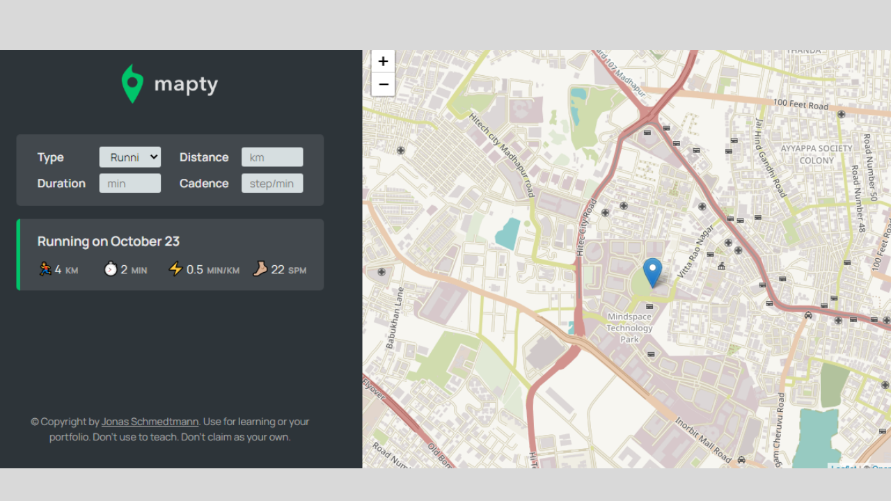 GitHub - Rabia808/mapAPI: A web App which will track your daily walking and cycling distance ...
