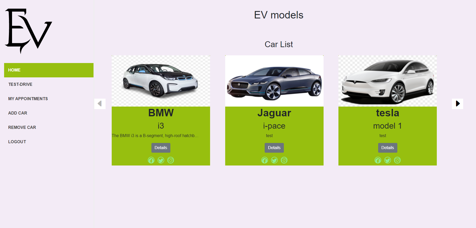 Github Pountzas Ev Test Drive Ev Test Drive Is The Final Capstone