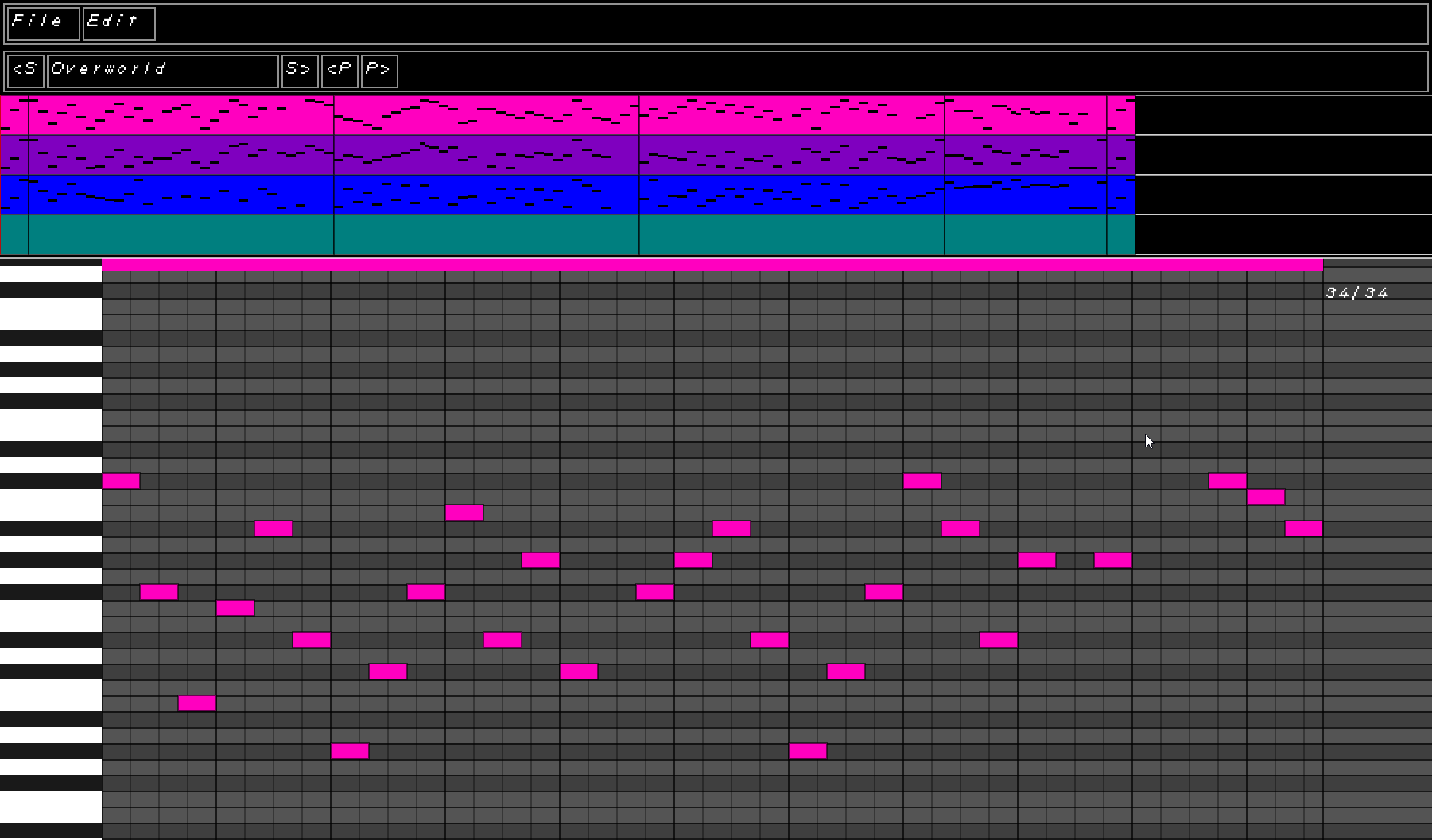 GitHub - anakrusis/SMBMusEdit: Music editor for Super Mario Bros. on ...