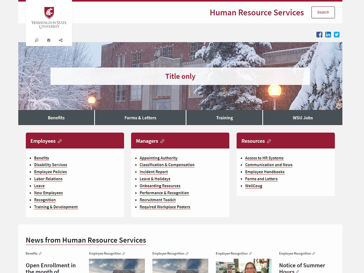 GitHub - washingtonstateuniversity/hrs.wsu.edu: A child theme for Human Resources Services.
