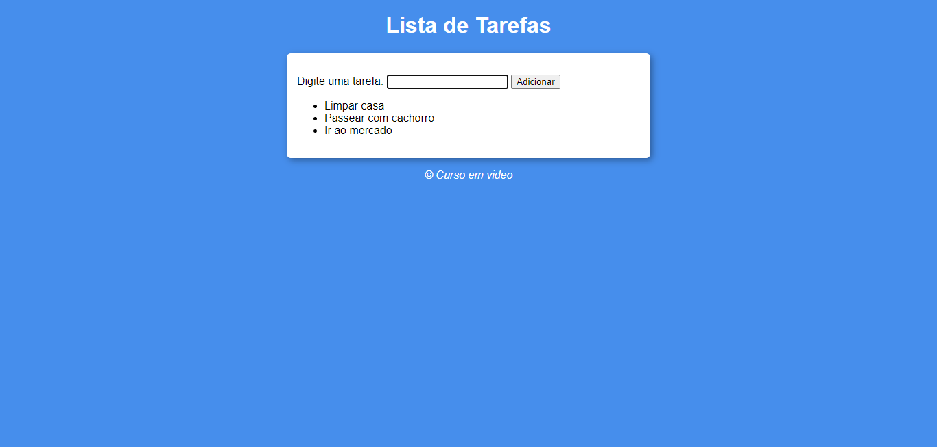 Github Lucasrn9 Lista De Tarefas Lista De Tarefas Desenvolvida