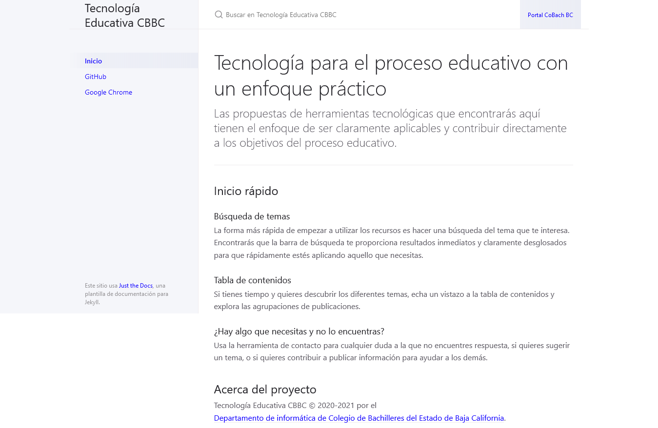 GitHub - CoBachBC/EduTec: Recursos de tecnología educativa para Colegio de Bachilleres del ...