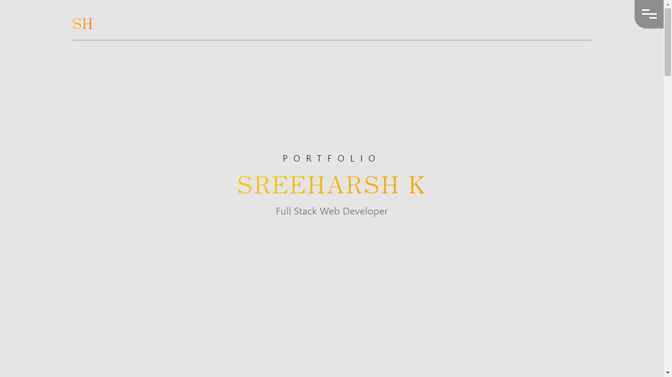 GitHub - sreeharshrajan/Bootstrap-Personal-Portfolio: Single page ...