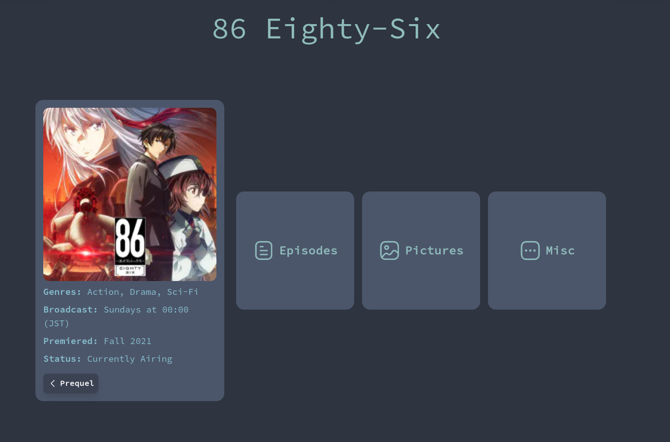 GitHub - Tronikelis/anime-search: Web app where you can search for ...