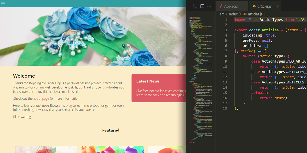 GitHub - esh6597/paper-drip: A passion project about origami using Yarn ...