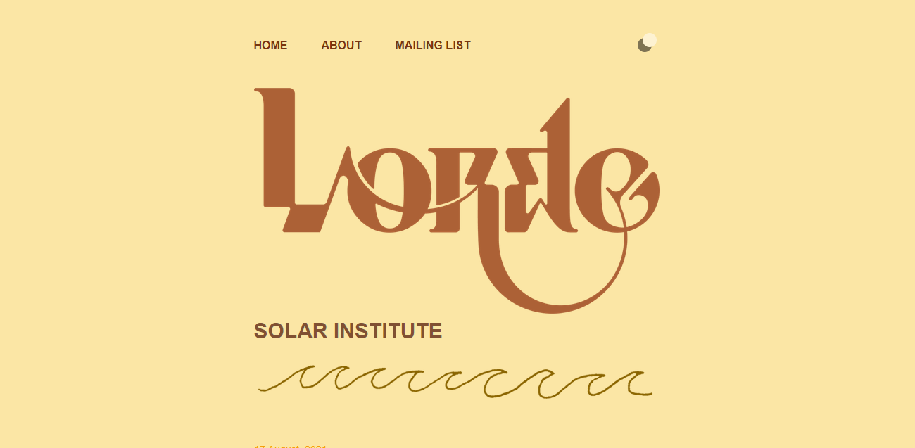 GitHub - fluteds/lorde-mail-archive: A website containing emails sent ...