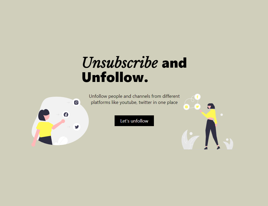 GitHub - biki321/unsubscribe-now: This is webapp built with react which youtube api to let user ...