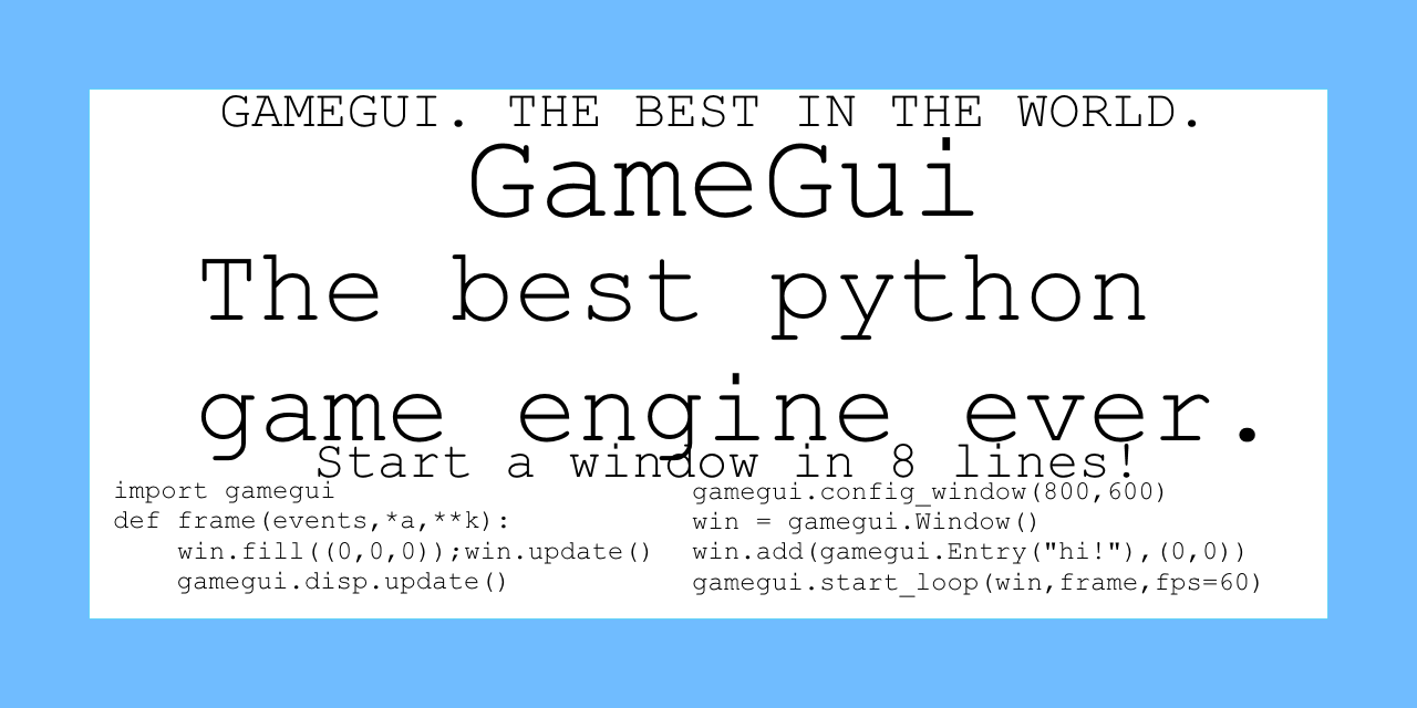 Github 00001h Gamegui An Advanced Game Engine