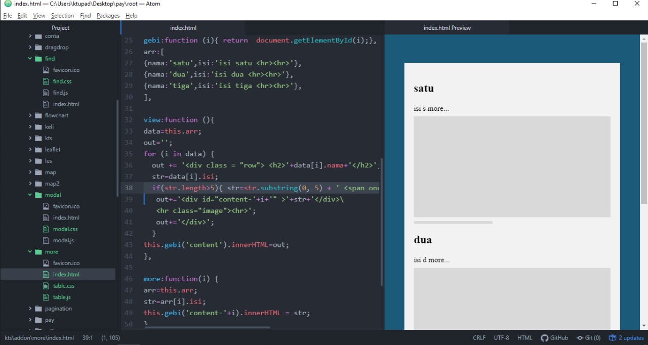 GitHub - ktupad/readmore