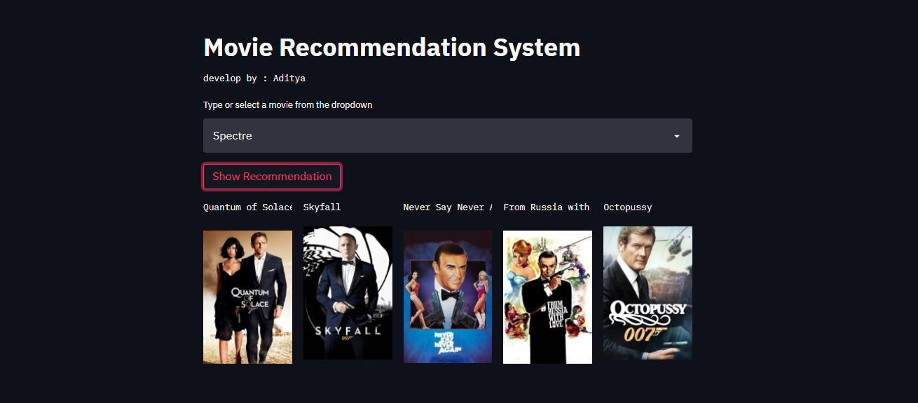 GitHub - adityakumarsingh05446/Movie-Recommendation-System