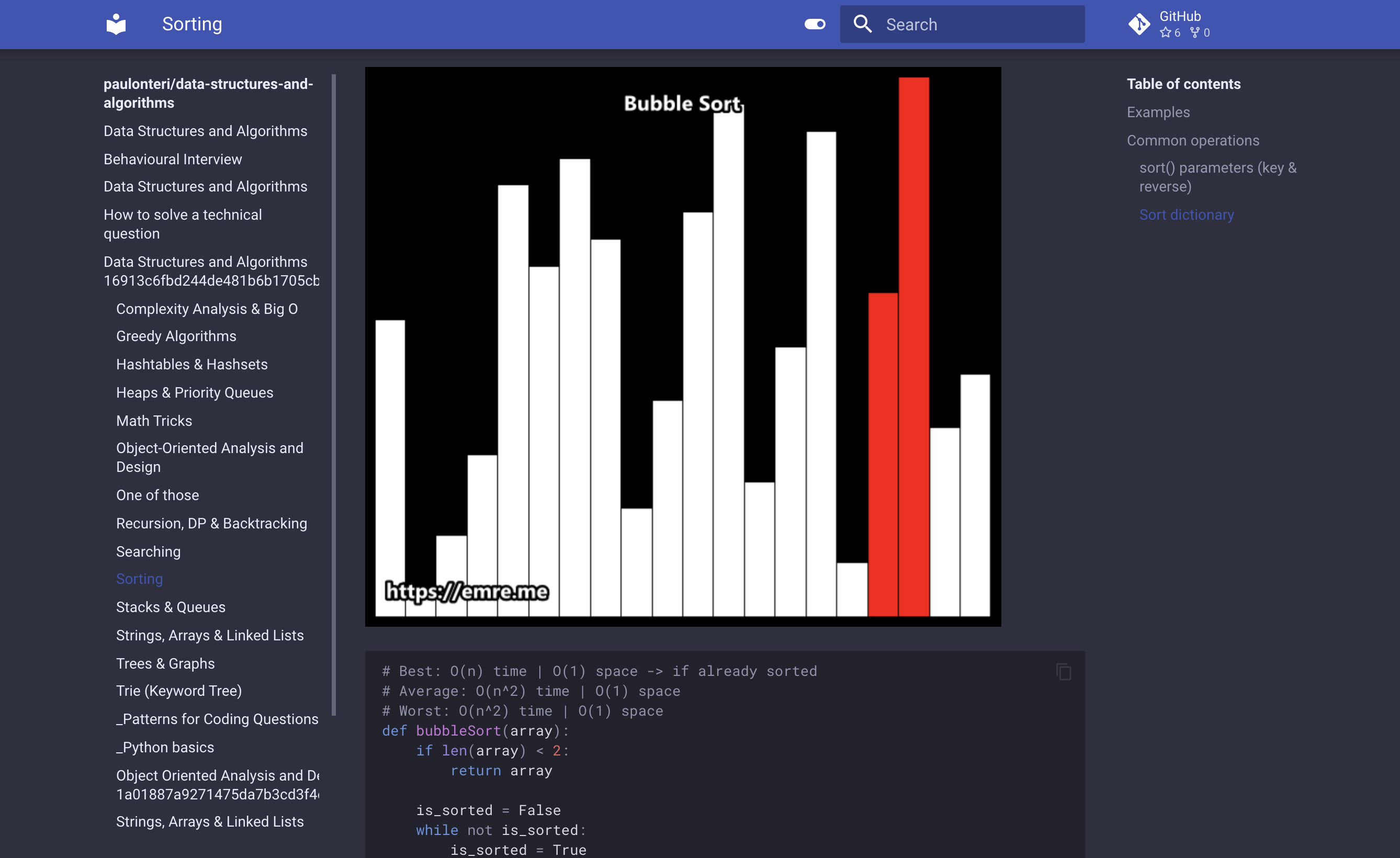 Data structures and algorithms GitHub Topics GitHub