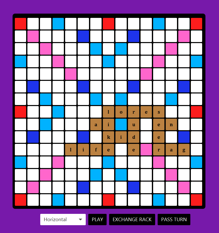 GitHub - shre7989/Scrabble: Dictionary based Scrabble word game.