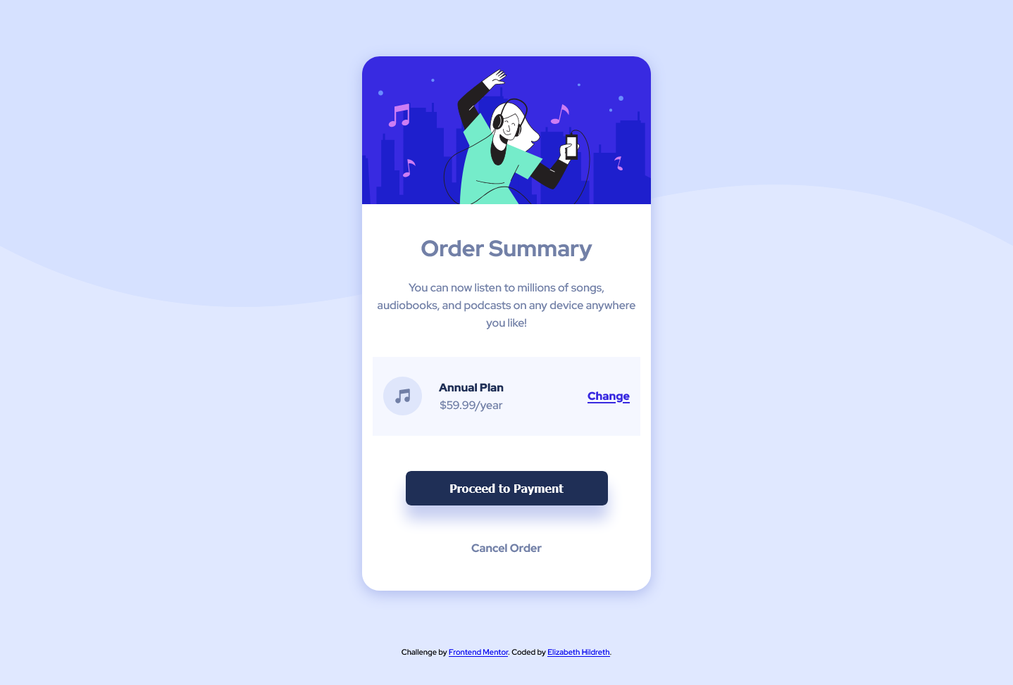 Github Madscientistsdesigns Fem Challenges 01 Order Summary Component
