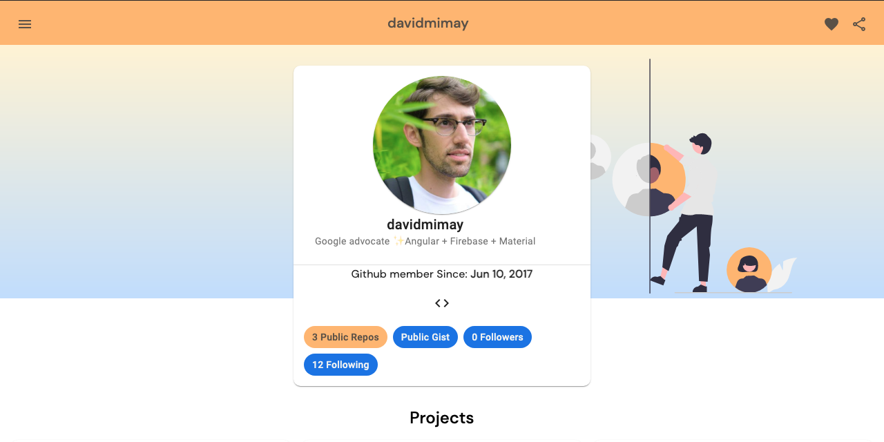 Github Davidmimay Davidmimay Github Io Angular Github Material рџ ё
