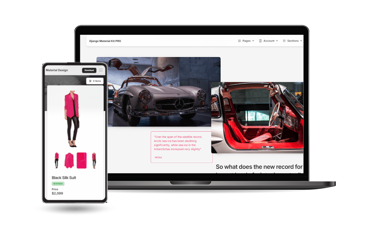 Github App Generator Django Material Kit Pro Django Material Kit Pro