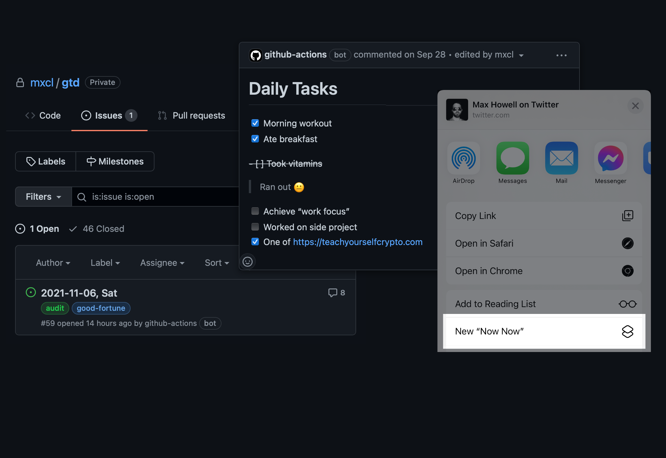 GitHub Git things done template A Flexible Programmable And 