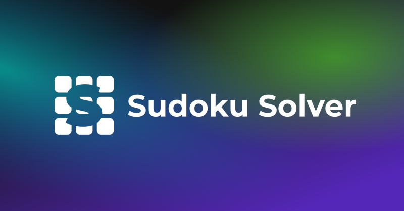 GitHub - Hiyudev/sudokusolver: Web tool to solve your sudoku