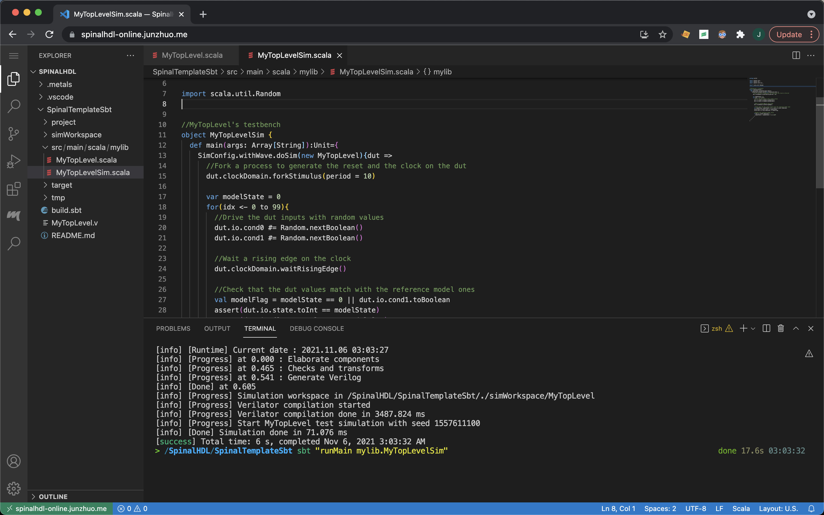 GitHub - zao111222333/spinalhdl-online