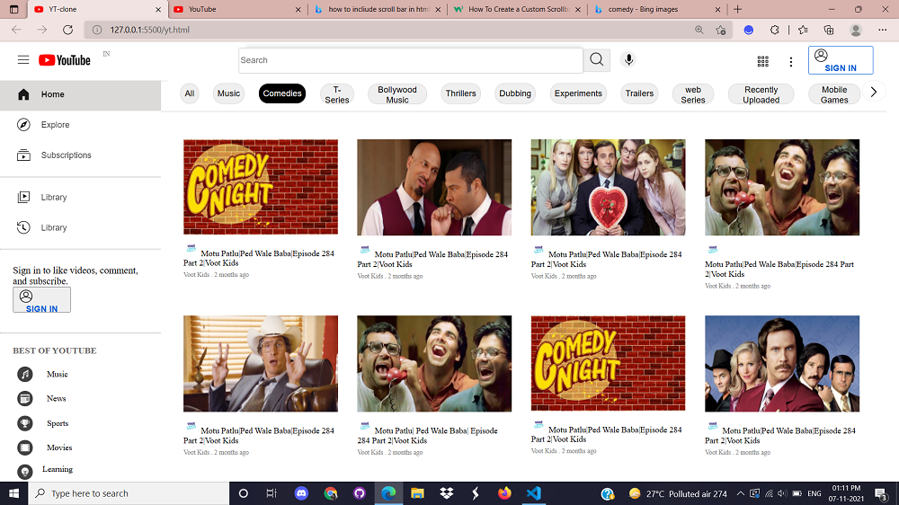 GitHub - shweta-ok99/YT-clone