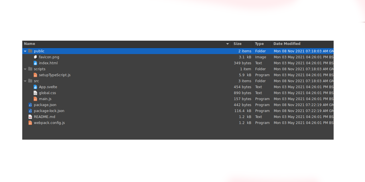 Github Wcervinisveltebs A Template Project With Svelte And Bootstrap 5 