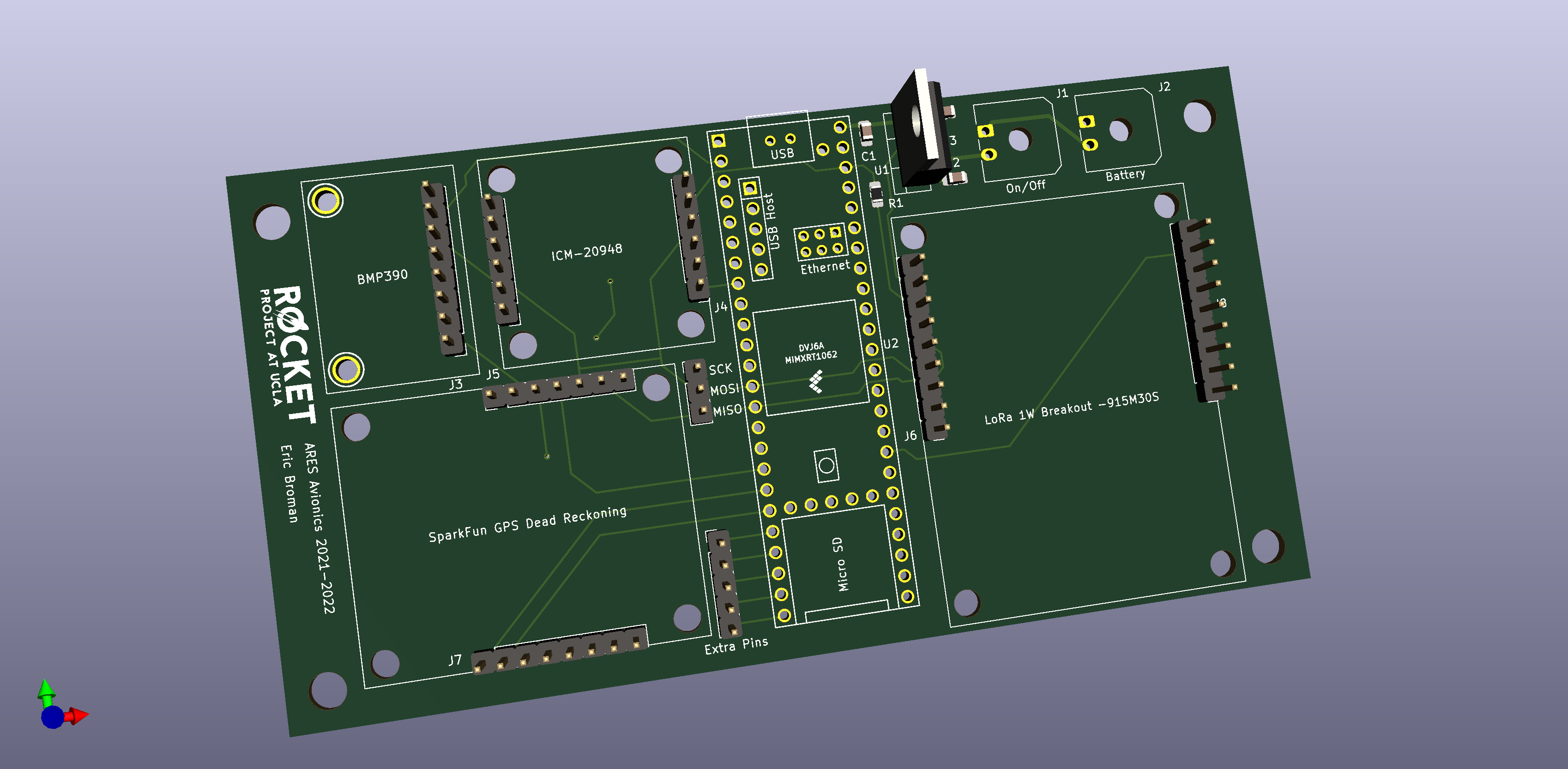 GitHub - UCLA-Rocket-Project/AresAvionics2021-2022