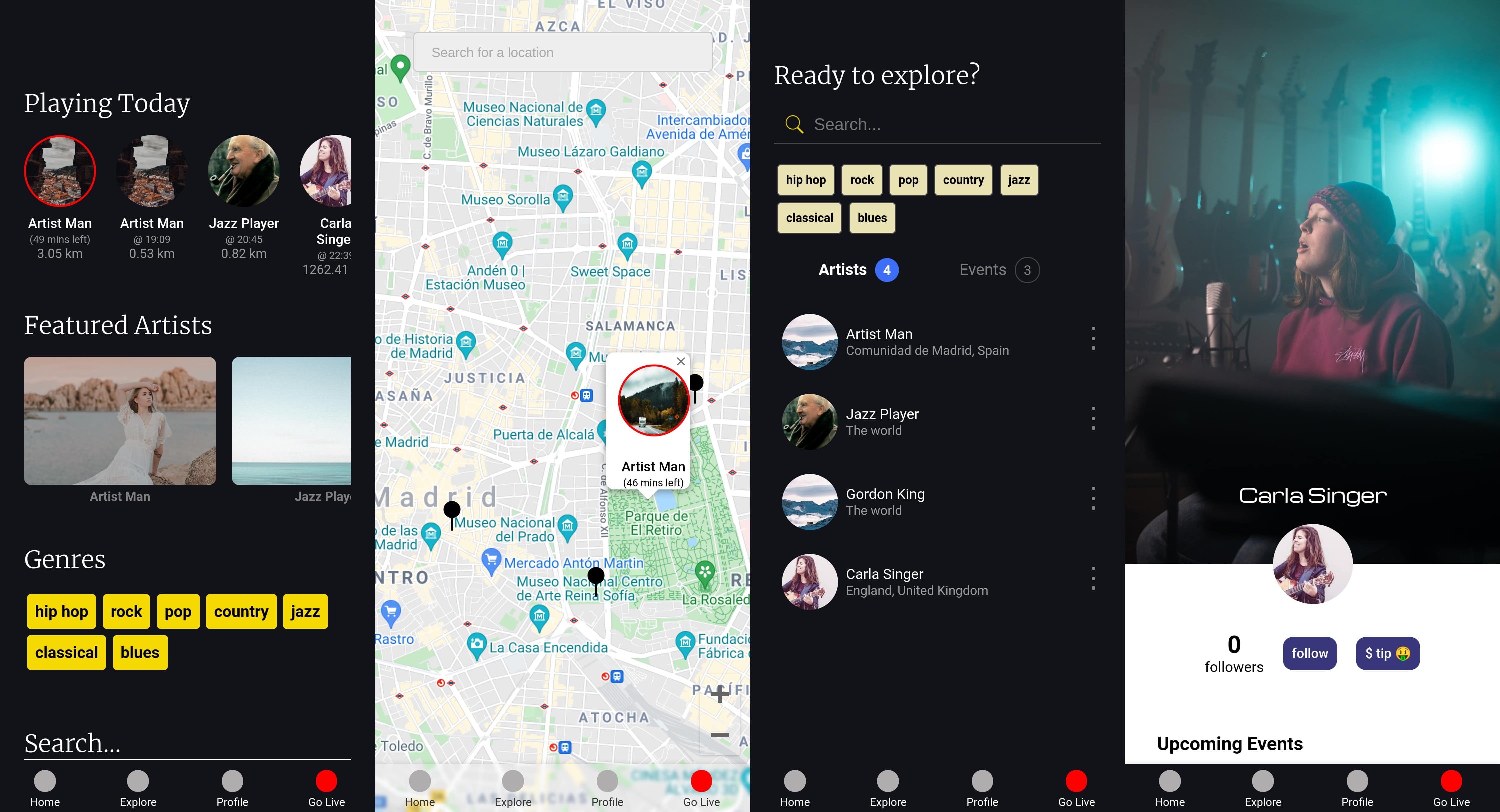 GitHub - ItsLhun/project-tipper: Tipper is a platform where street performers across the globe ...