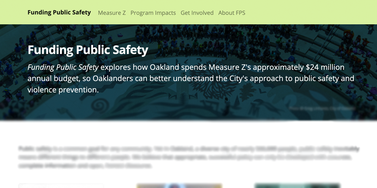 GitHub - openoakland/funding-public-safety: Helping Oaklanders ...