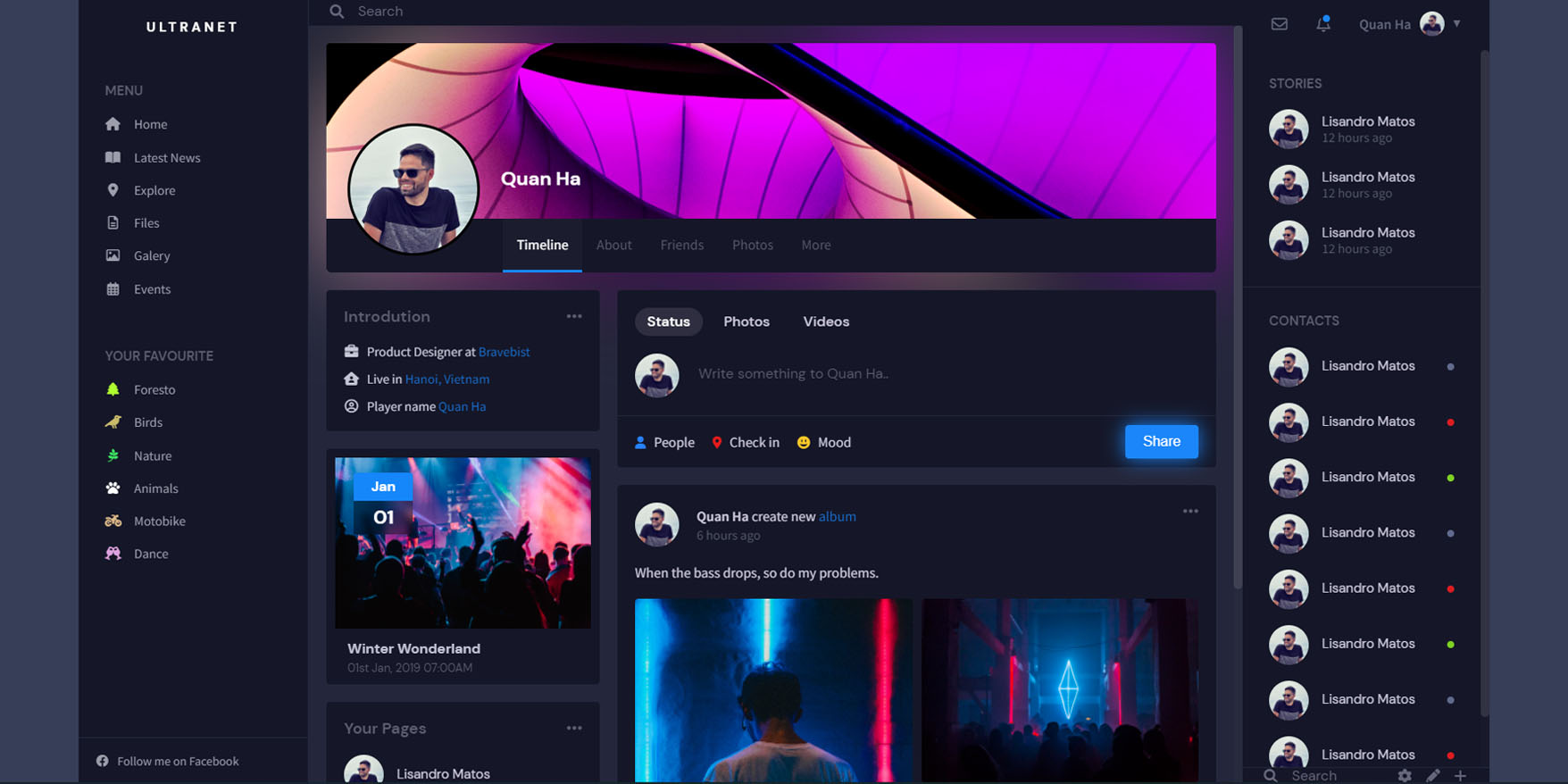 GitHub - QuyNguyenn/practice.html-css-javascripts.social-platform-ui: Build a Responsive Social ...