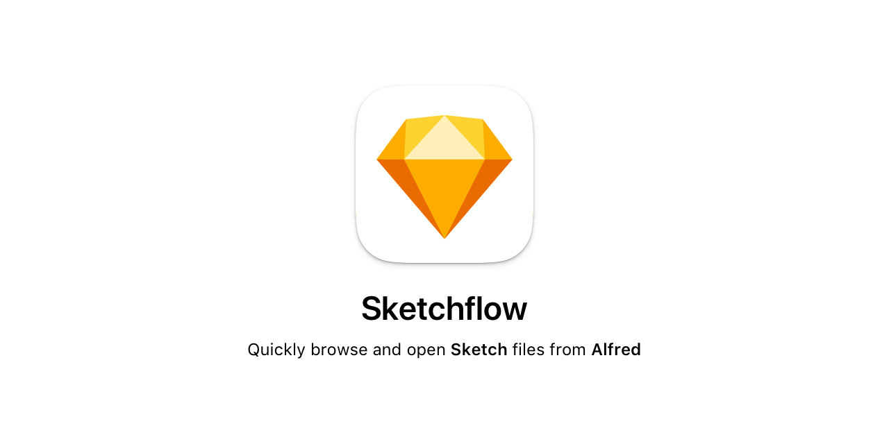 GitHub - matthewmorek/sketchflow: Alfred workflow for quickly browsing and opening Sketch files