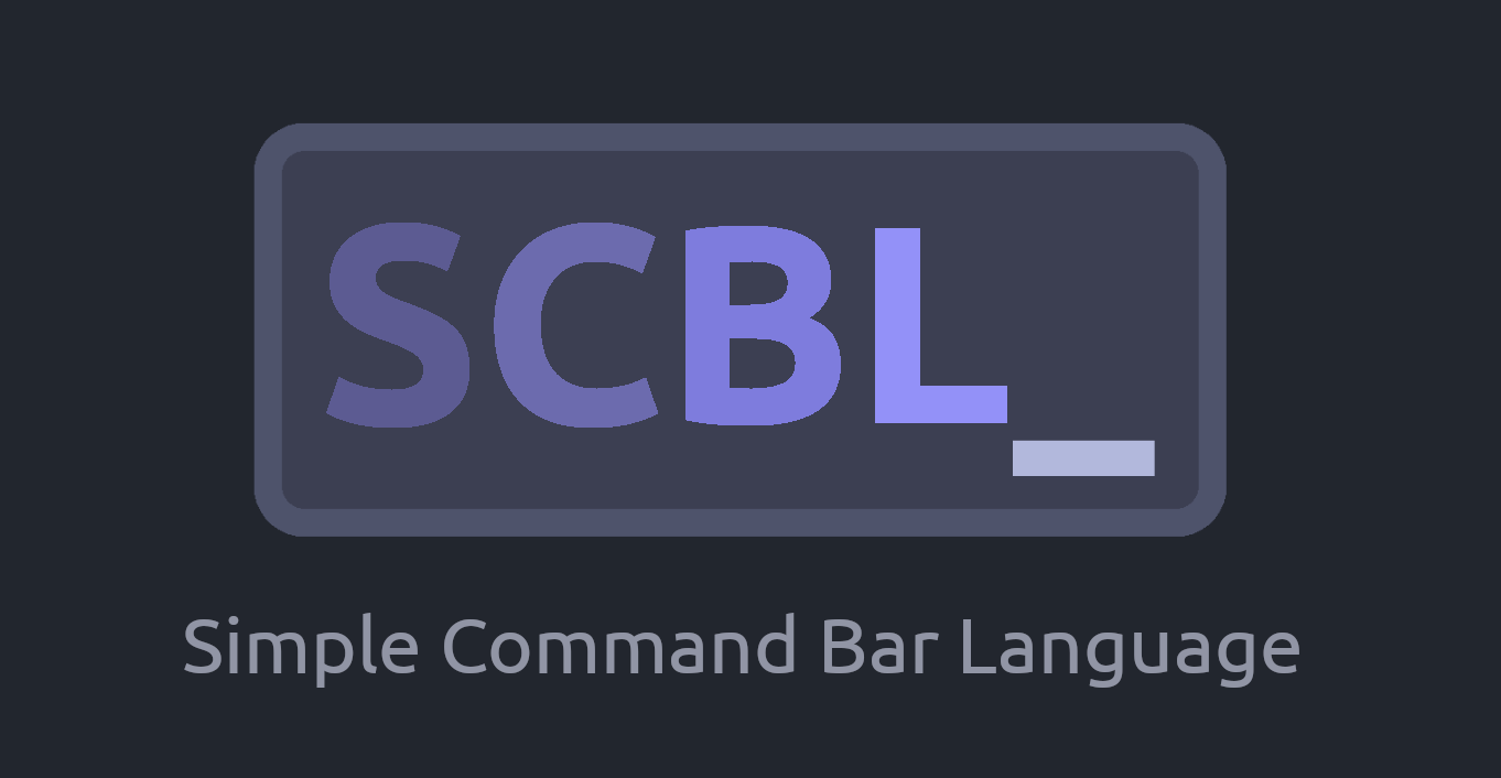 GitHub - LordOfTrident/scbl2: Simple Command Bar Language version 2