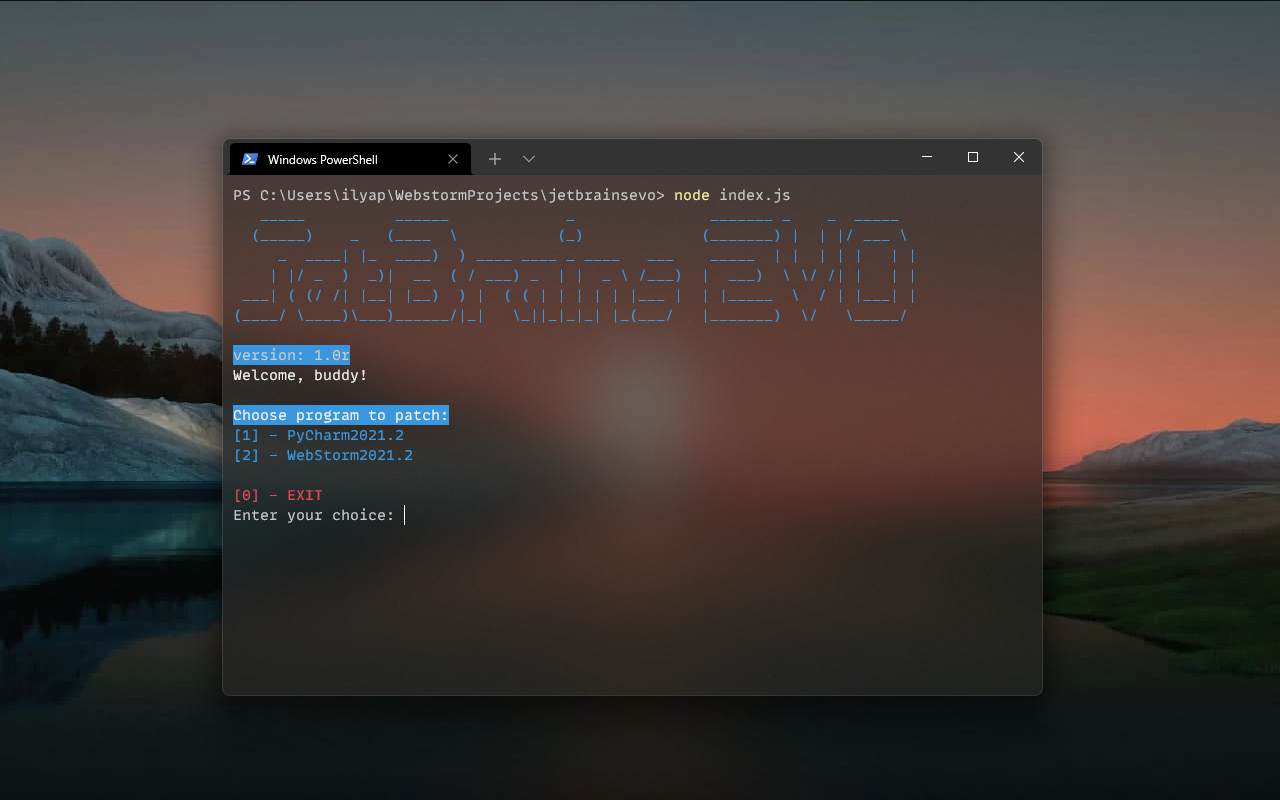 GitHub - Tinkott/JetBrains-EVO: Jetbrains Evo is a free trial reset ...