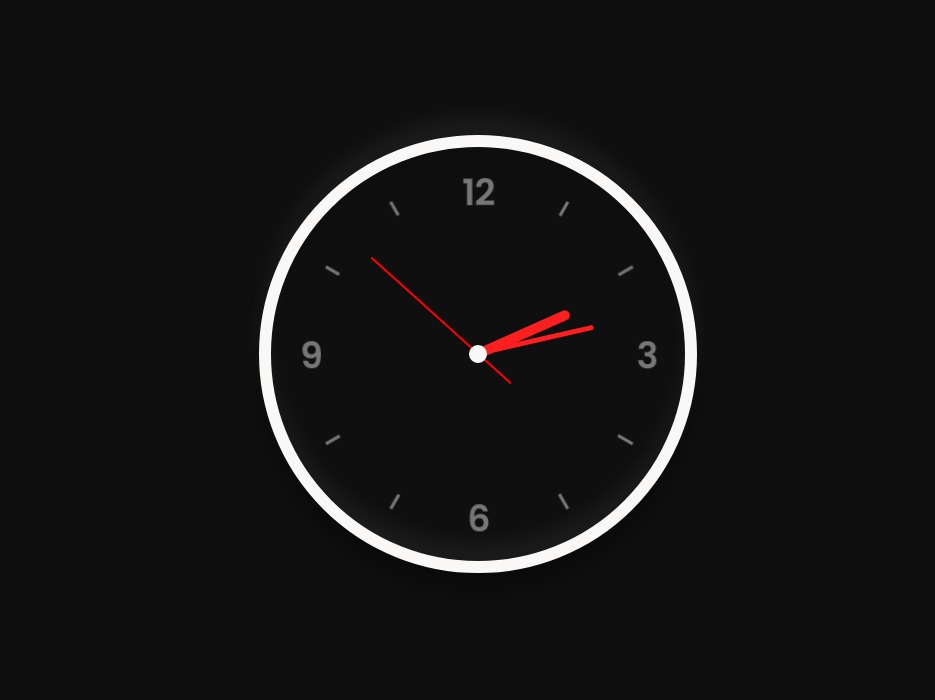 GitHub - ElyasShamal/analog-clock
