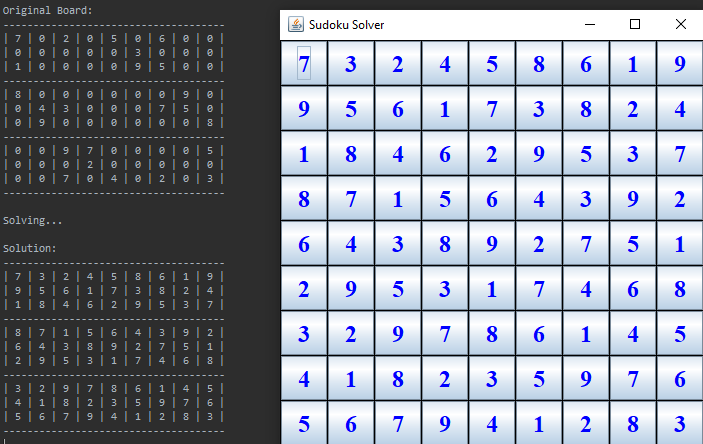 GitHub - kaiden-ong/sudokuSolver: Solves sudoku boards and includes a GUI showing the exhaustive ...