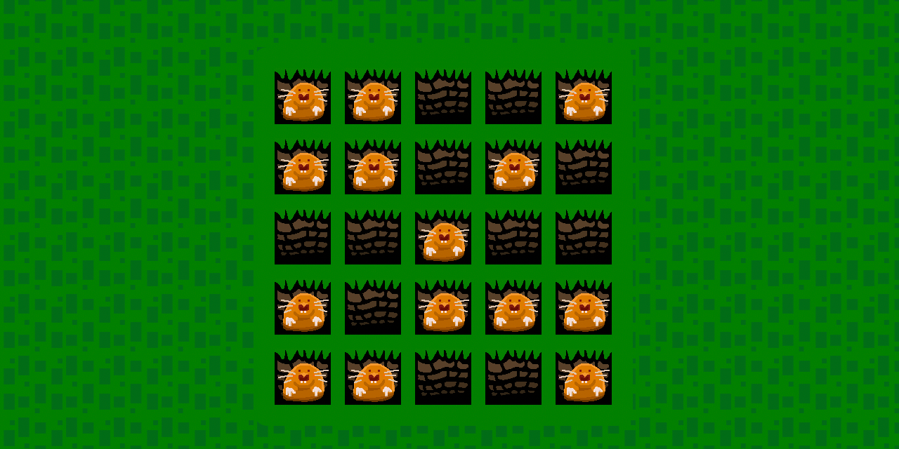 GitHub - raul-fornell/whack-a-mole: A videogame in one line of ...