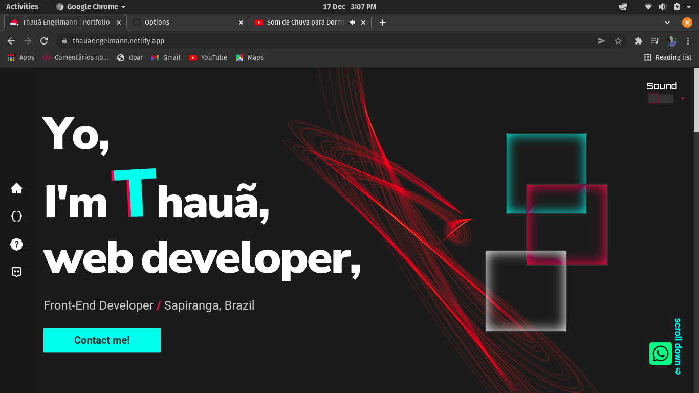 GitHub - thaua-engelmann/react-portfolio: This is my own personal ...