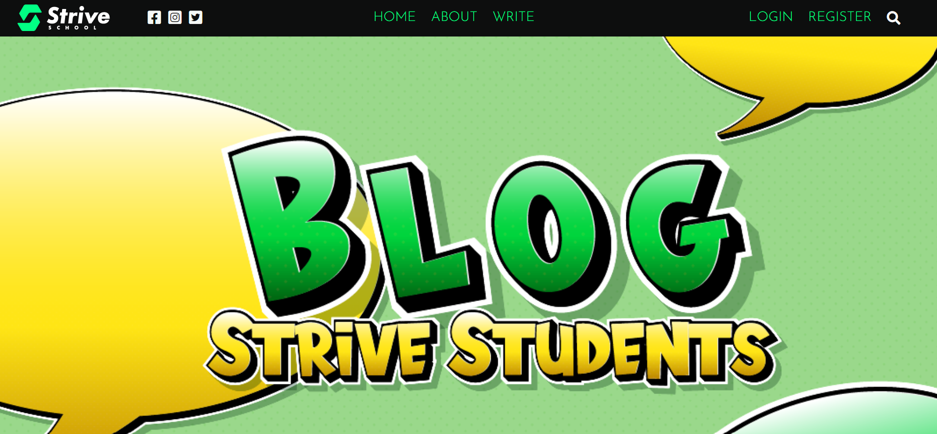 GitHub - theringsofsaturn/strive-school-students-blog-mern-app: School ...