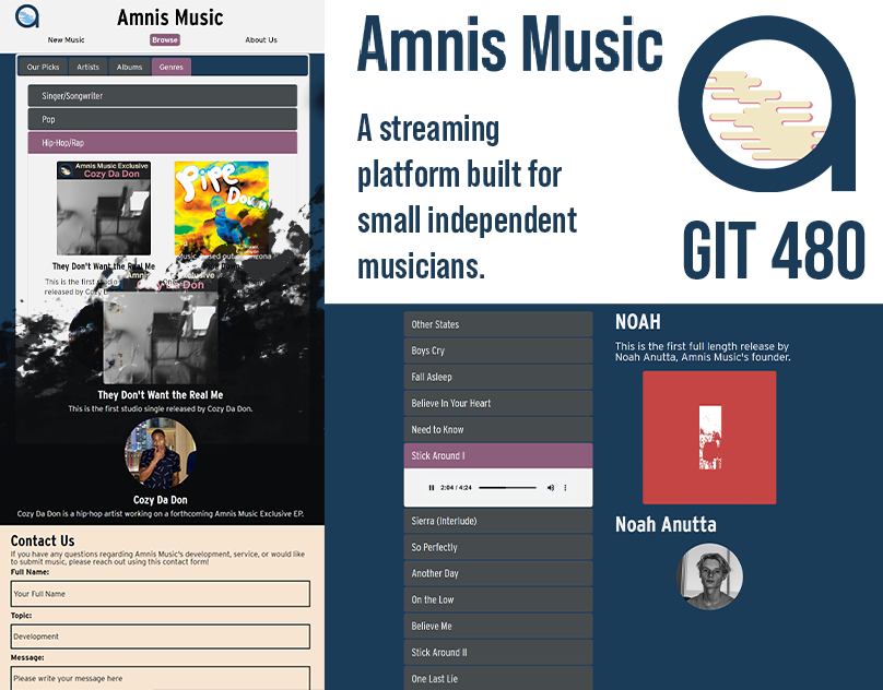 GitHub - nanutta/Amnis-Music: This is my senior project for Graphic Information Technology at ...