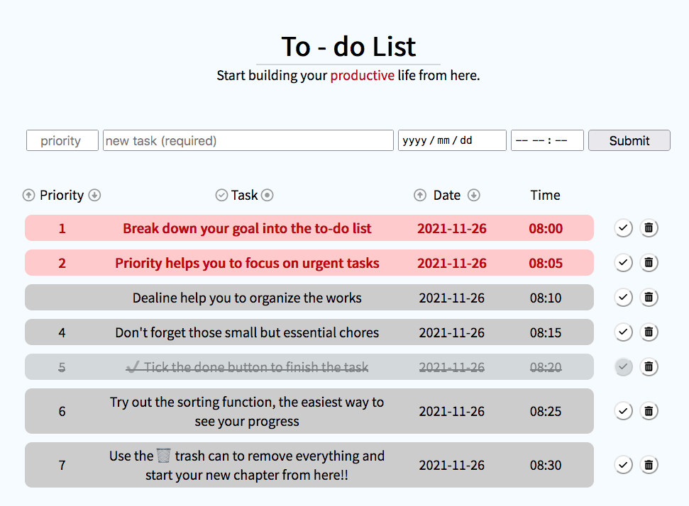 GitHub - LiChenJoe/to-do_list: This to-do list can be sorted by ...