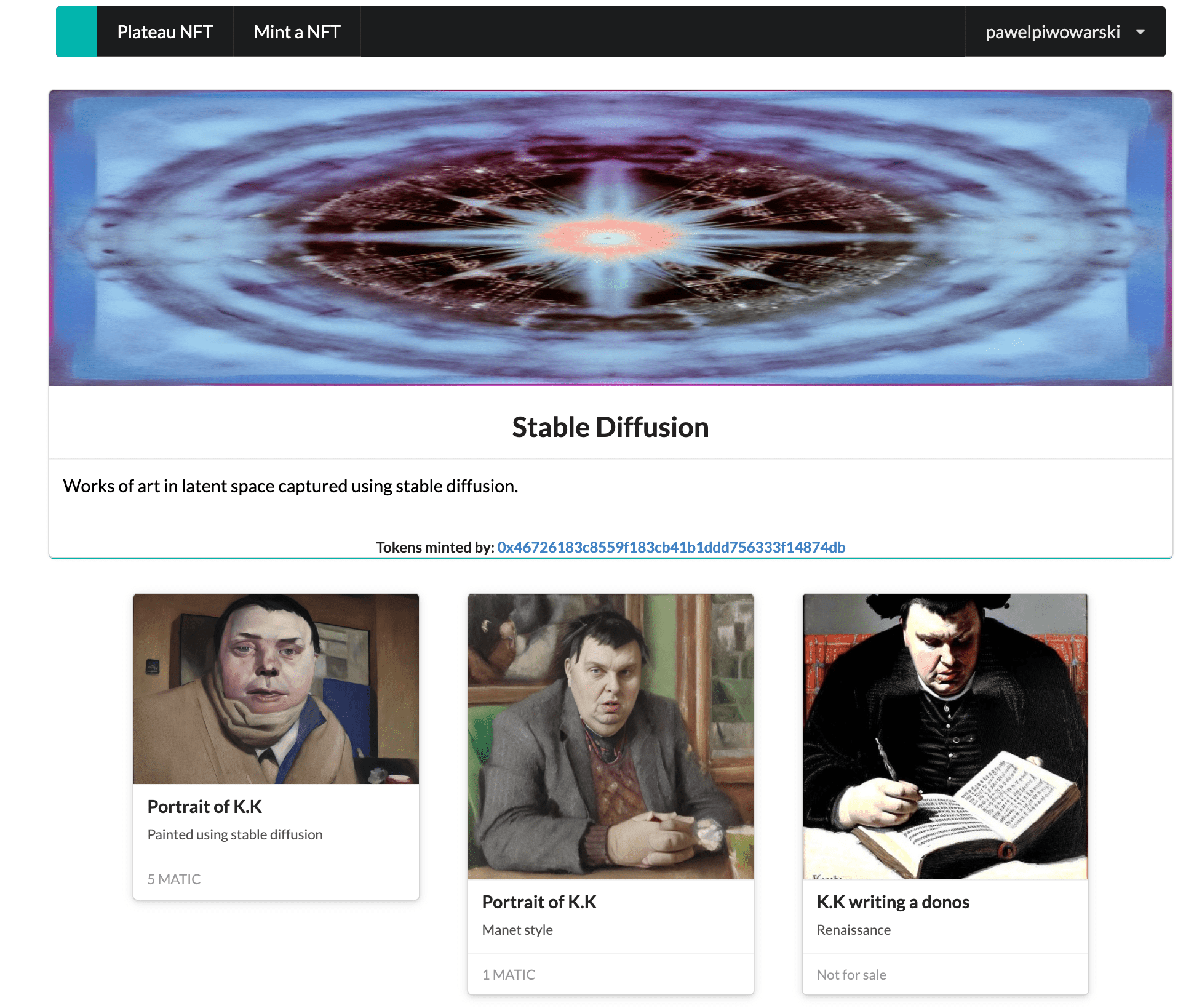 GitHub - pawelpiwowarski/nft_marketplace_master: Simple NFT marketplace ...